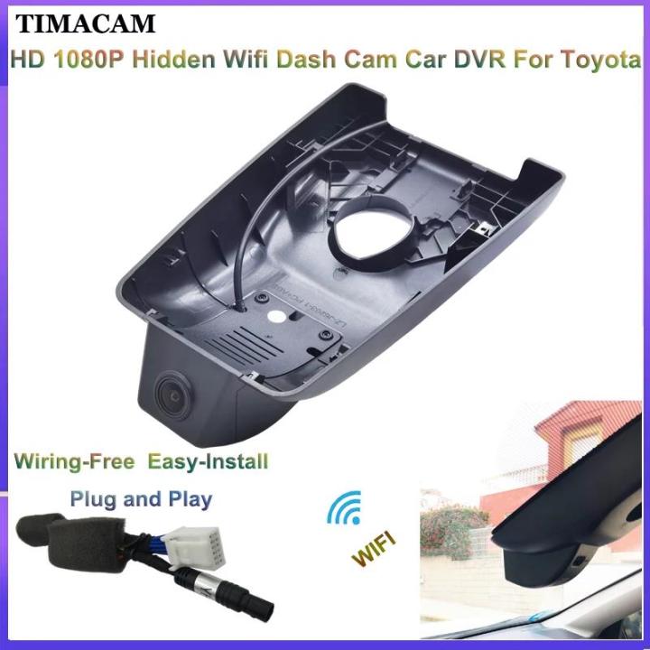 Plug and Play Wifi Car DVR For 2016- 2022 2023 2024 Toyota Camry ...