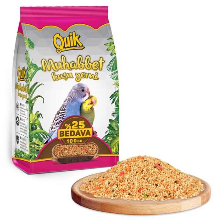 Quik Premium Budgie Mix Pack Bird Food 1KG | Daraz.com.bd