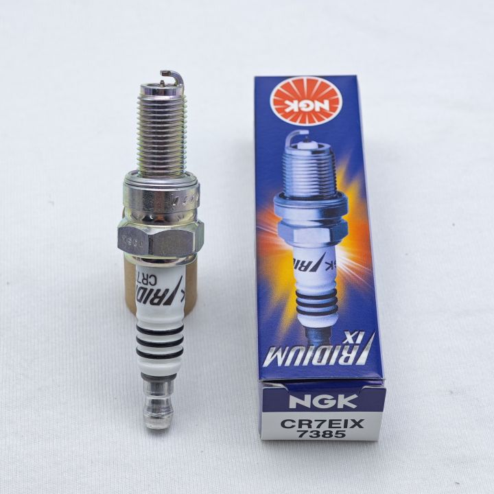 1pcs Original Motorcycle NGK Iridium Spark Plug CR7EIX 7385 Upgrade ...