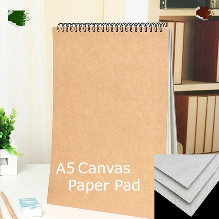 Premium Quality Canvas Pad For Acrylic Water And Oil Color Painting A5 ...