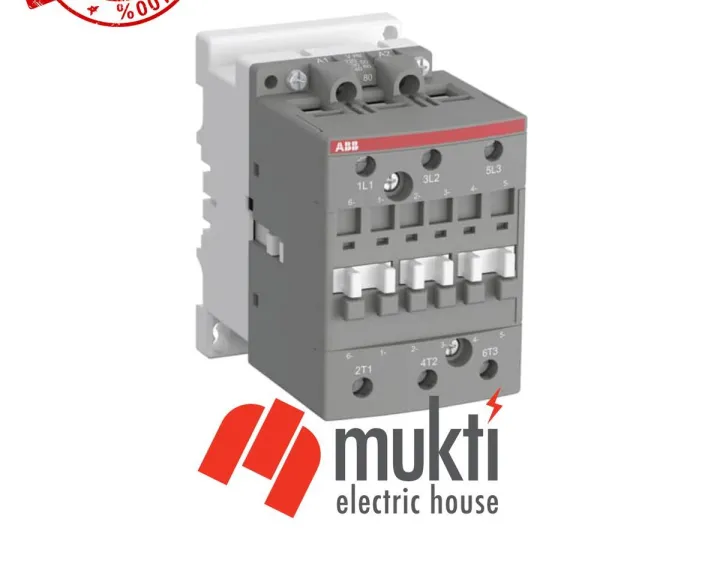 ABB INDIA AX Magnetic Contactor 9A AC-3 Contact Motor Rating 4KW ...