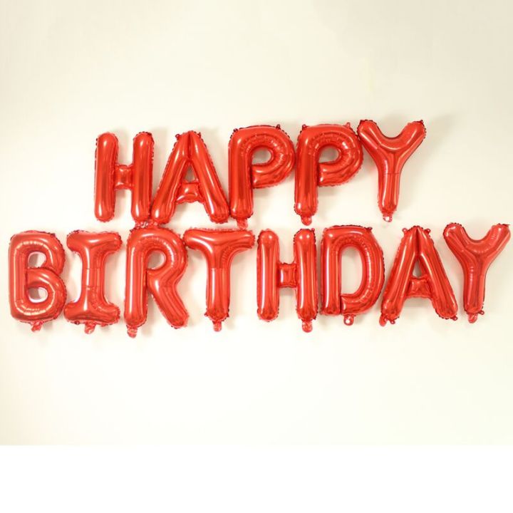 Happy Birthday Balloon (Red) | Daraz.com.bd