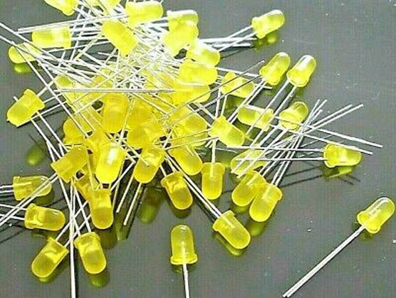5mm Yellow LED 50 Pcs | Daraz.com.bd