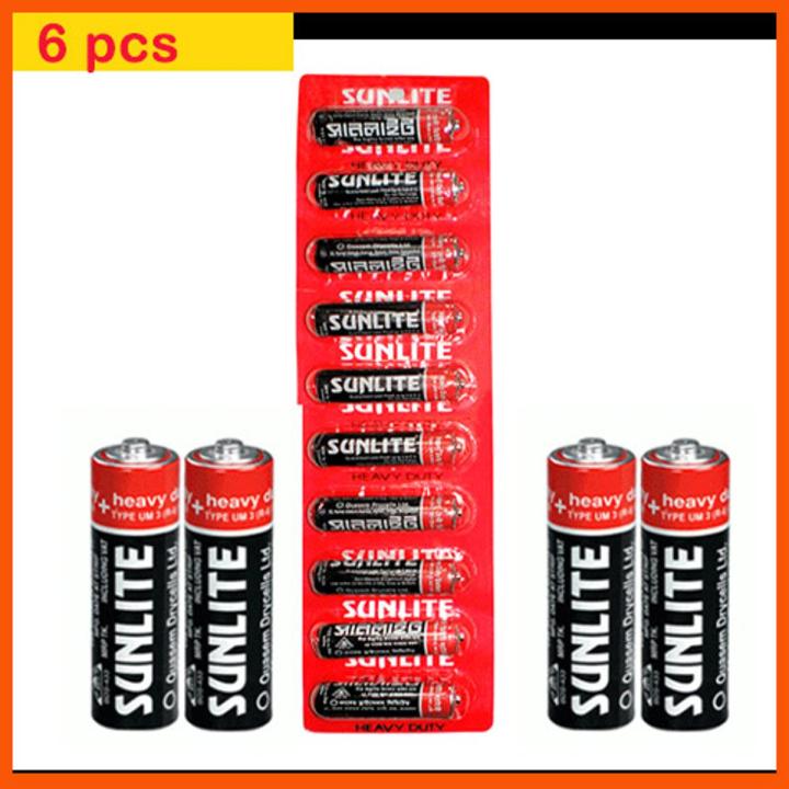 Sunlight -Duty Battery-AAA (6 pcs only) | Daraz.com.bd