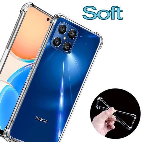 For Honor X8 Soft Silicon Transparent Bumper Case Back Cover | Daraz.com.bd