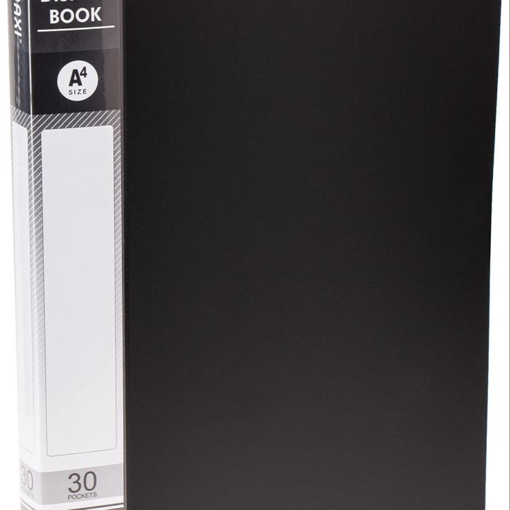 Good Luck Display Book 30 Pockets - 1 Pc Black Color. | Daraz.com.bd