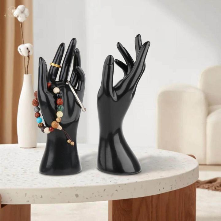 Female Mannequin Hand Multifunctional for Finger Photograph Props Black ...