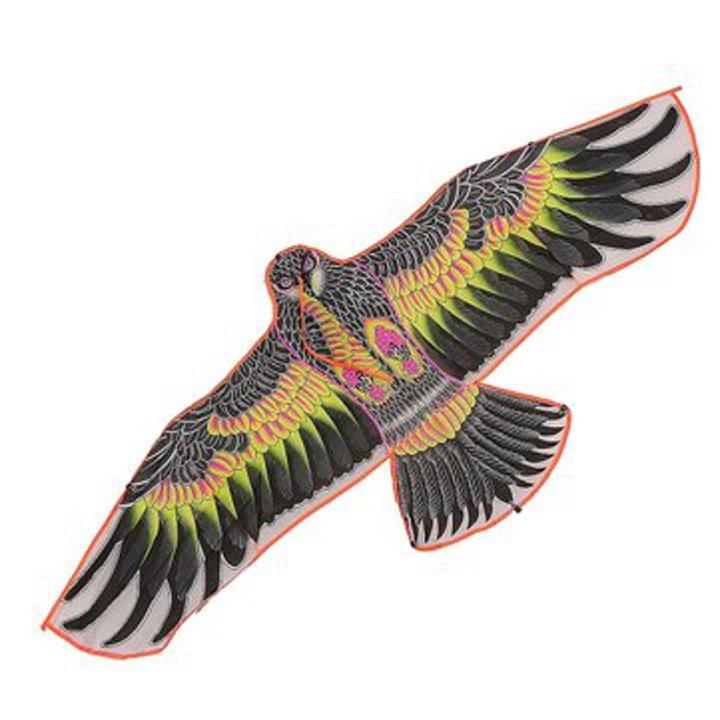 Easy to Fly and Portable Eagle Kite (medium size)- 1 Piece Multi color ...