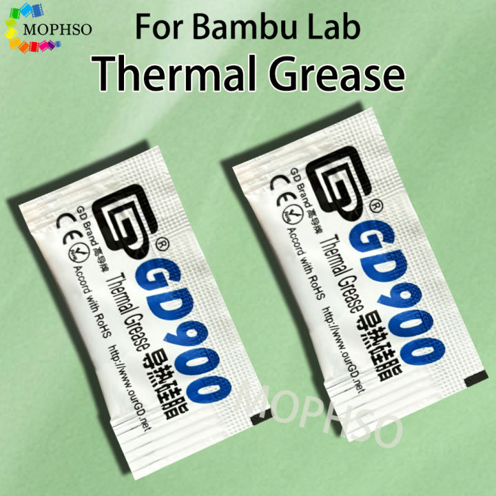 10pcs Thermal Grease for Bambulab P1s Bambulab A1 Mini Thermal Paste ...