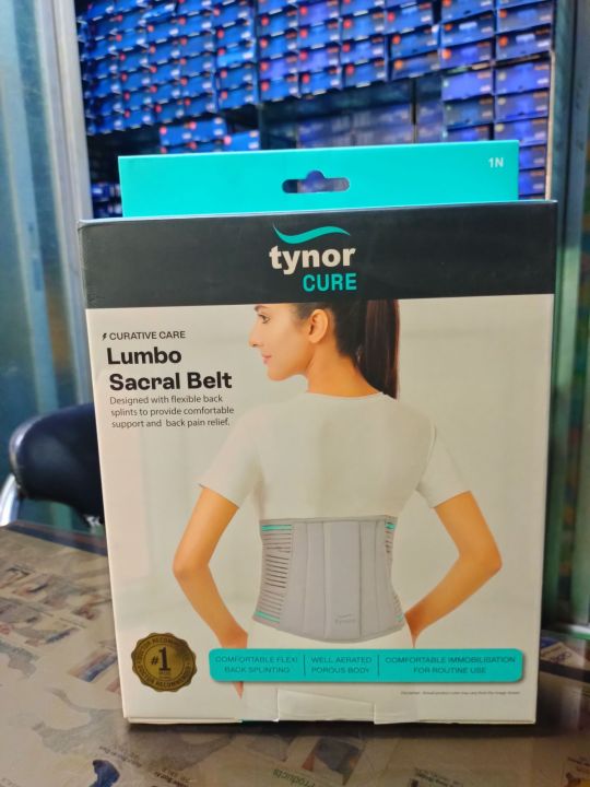 Tynor Lumbo sacral belt(Designed with flexible back splints to provide ...