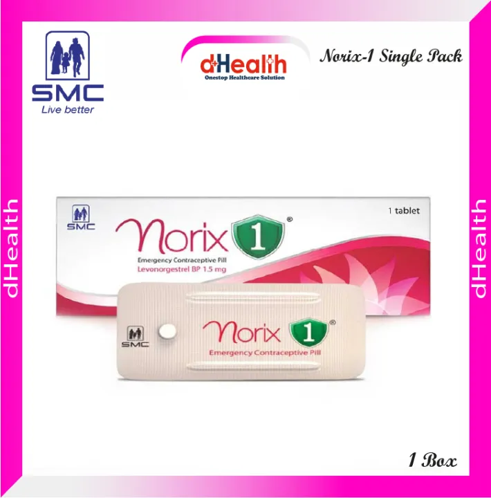 Norix 1 For Women Emergency Contraceptive Pill One Pack | Daraz.com.bd