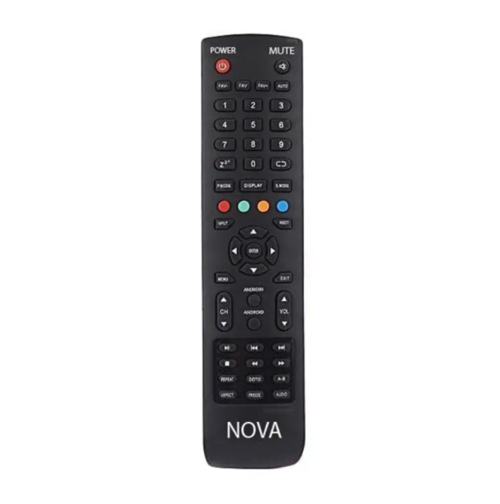 NOVA LCD/LED Smart TV Remote - Black | Daraz.com.bd