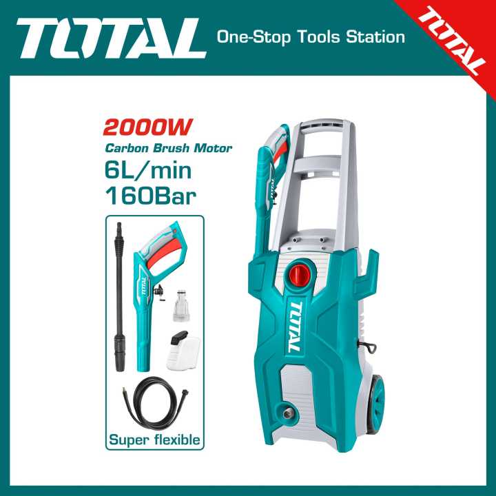 TOTAL High Pressure Washer (Carbon Brush Motor) TGT11376 | Daraz.com.bd