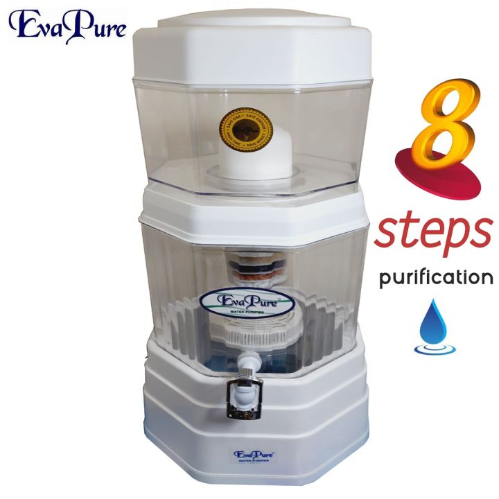 Eva Pure (Malaysia) 8-Steps Water Purification Filter, 30 Liters ...
