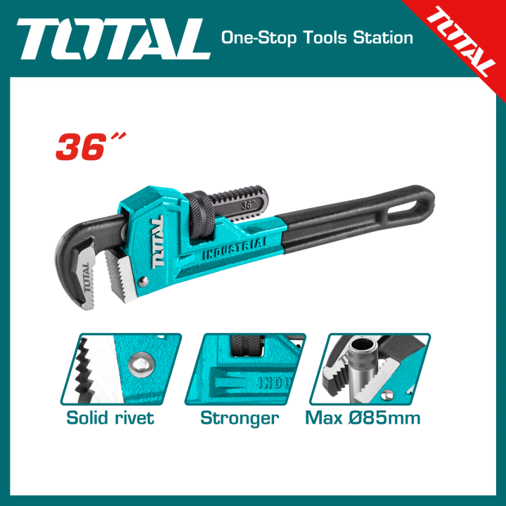 TOTAL Pipe Wrench 36" THT171366 | Daraz.com.bd