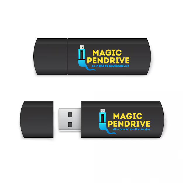 Magic Pendrive - Genuine Windows Data Recovery Antivirus Bootable Pen ...