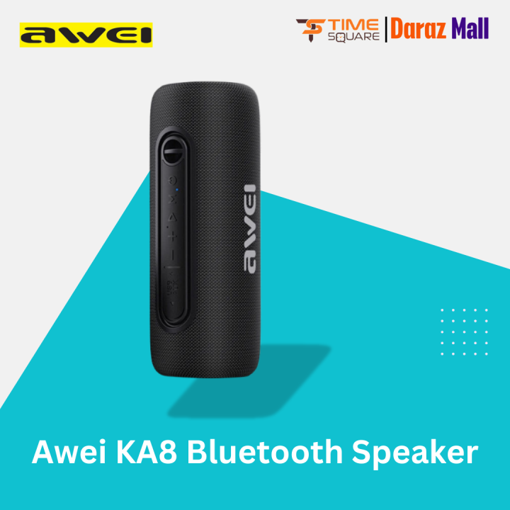 Awei KA8 14W Outdoor Portable Bluetooth Speaker---Time Square | Daraz.com.bd