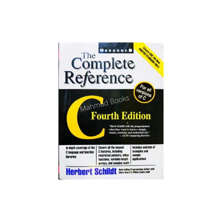 The Complete Reference C by Herbert Schildt | Daraz.com.bd