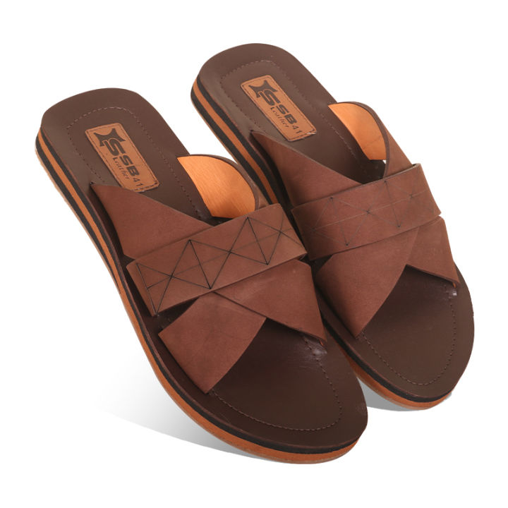 Men’s Leather Sandal SB-S618 | Budget King | Daraz.com.bd