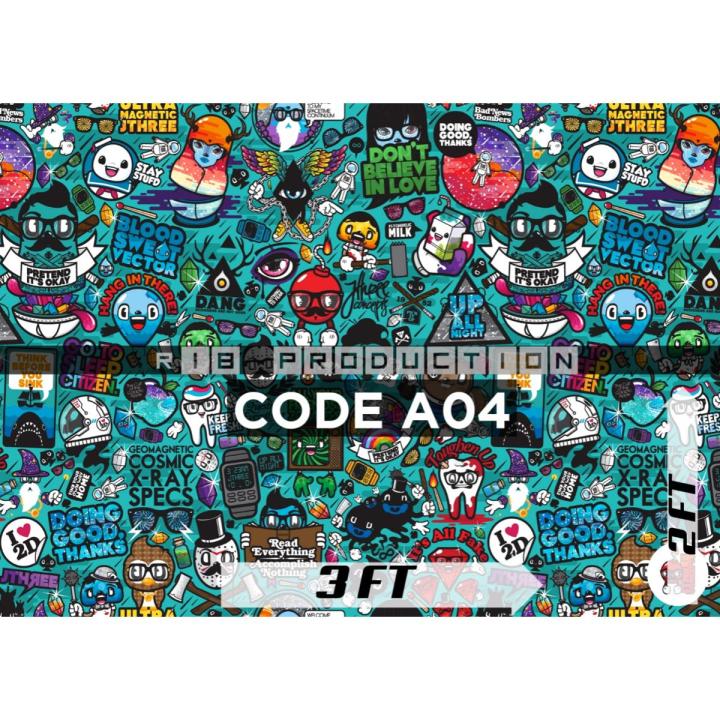 Full Body Sticker For Bicycle - Multicolor - Great Value - Upscaled ...