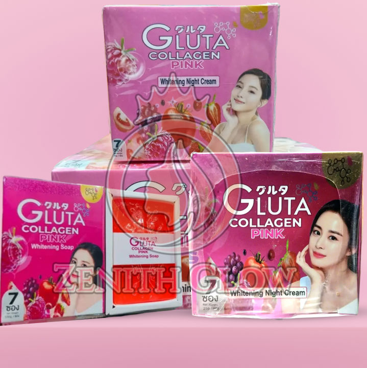 Manee gluta collagen juice+Soap+Night Cream 3 in 1 Combo | Daraz.com.bd