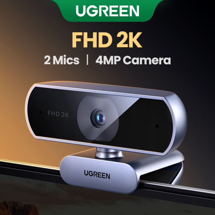 UGREEN USB Webcam 1080P HD Mini Webcam Web Camera Dual Microphones for ...