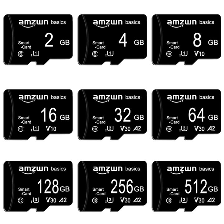 New style Micro TF/SD Card 2GB 4GB Flash Memory Card Class 10 micro ...