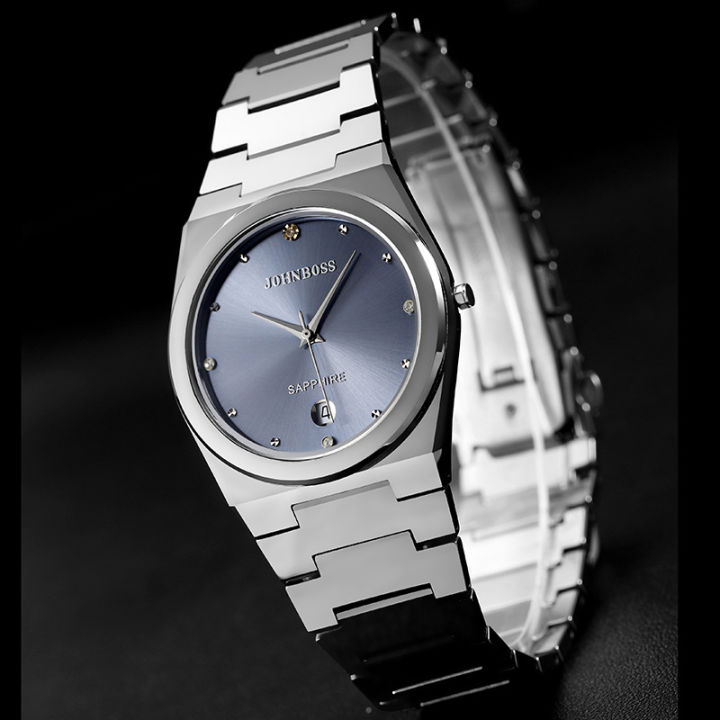 2019 New Swiss Movement Tungsten Steel Business Men's Watch Ultra-Thin ...