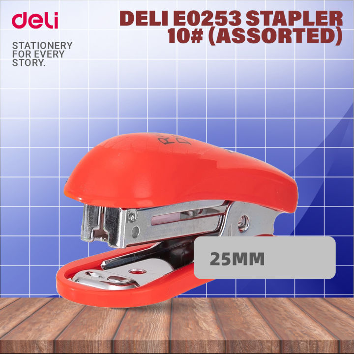 Deli E0253 Stapler 10# (Assorted) | Daraz.com.bd