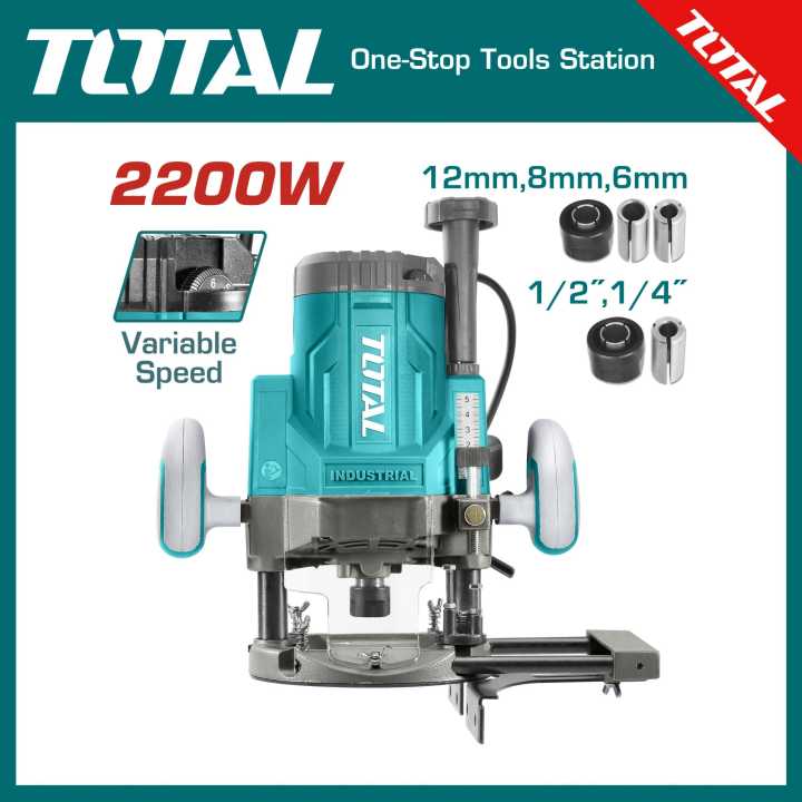 TOTAL TR111226 2200W Electric router | Daraz.com.bd