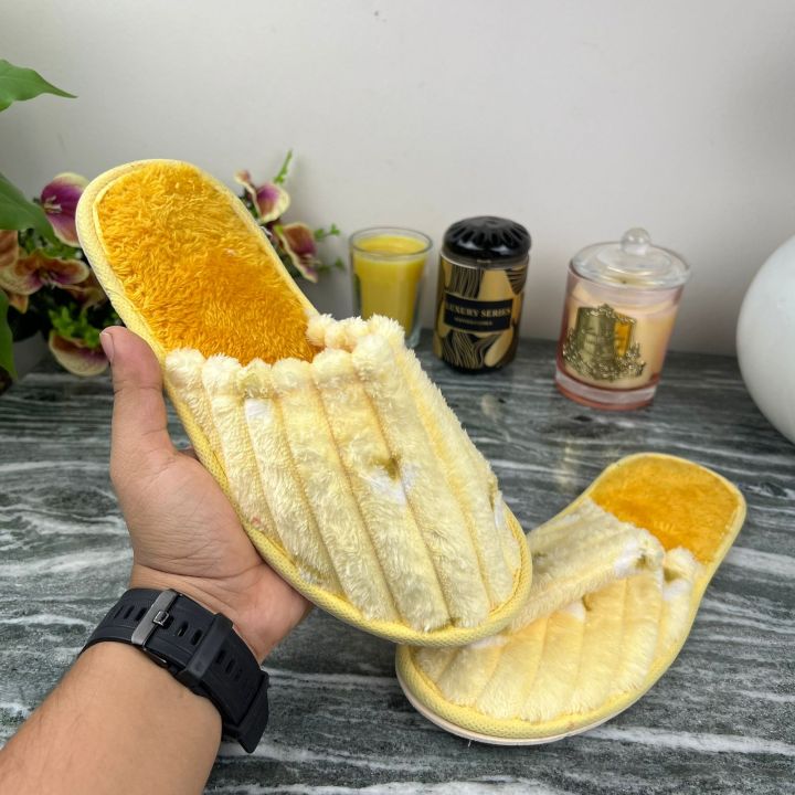 Room Slipper texture Design House slipper Wool room slipper for Man and ...