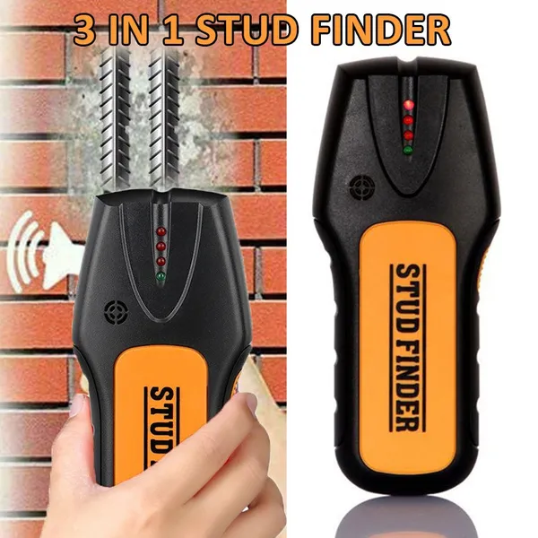 3 In 1 Metal Detector Find Metal Wood Studs Live Wire Detect Wall ...