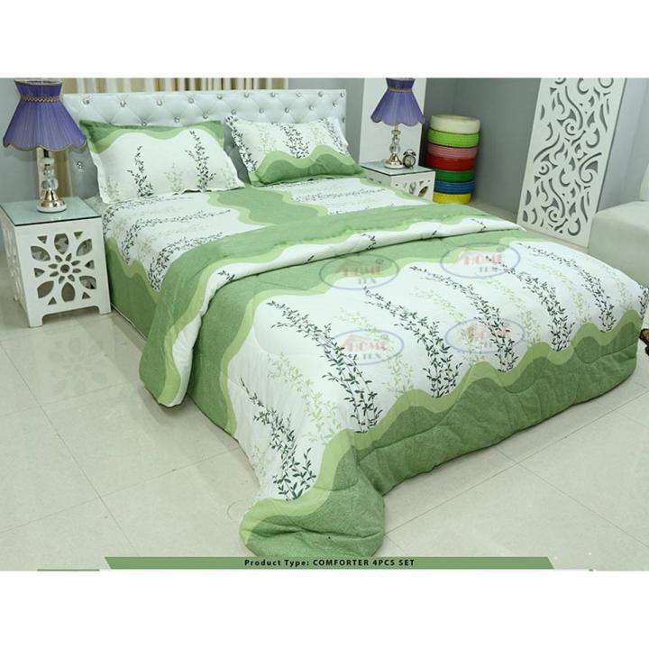 Comfy Comforter (4pcs set) Digital Print | Daraz.com.bd