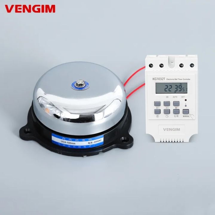 Automatic Electric Bell 220v School or Factory Bell Controller Ring ...