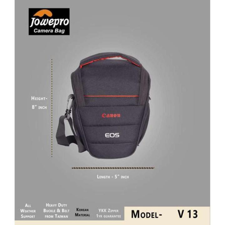 Canon V13 - DSLR Camera Bag - Black | Daraz.com.bd
