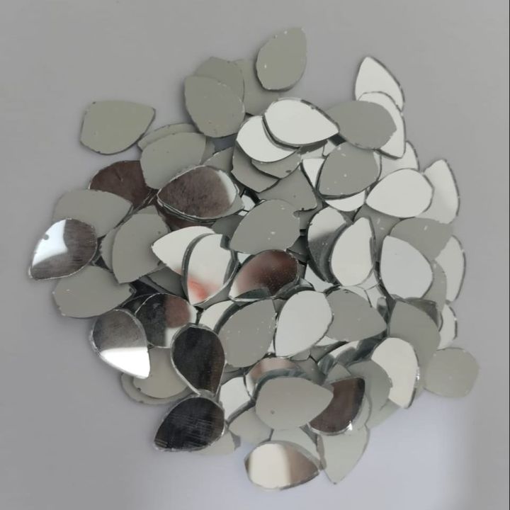 Teardorp Shape Craft Mirrors Small Mosaic Mirror Tiles for Craft ...