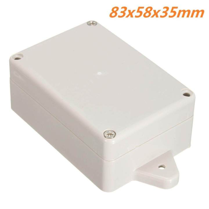 83x58x35mm Waterproof Plastic Electronic Project Box Enclosure ...