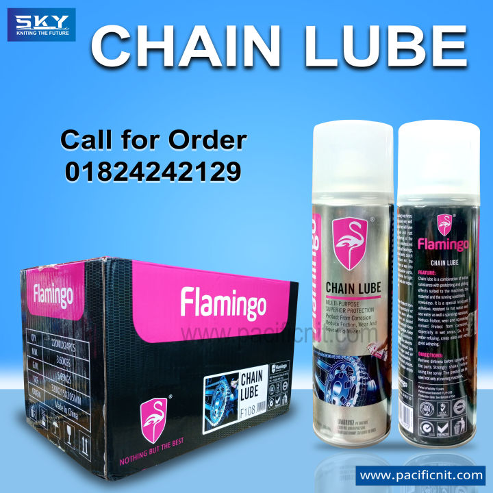 Flamingo Premium Chain Lube for Bike – 220ml | Long-Lasting Lubrication ...