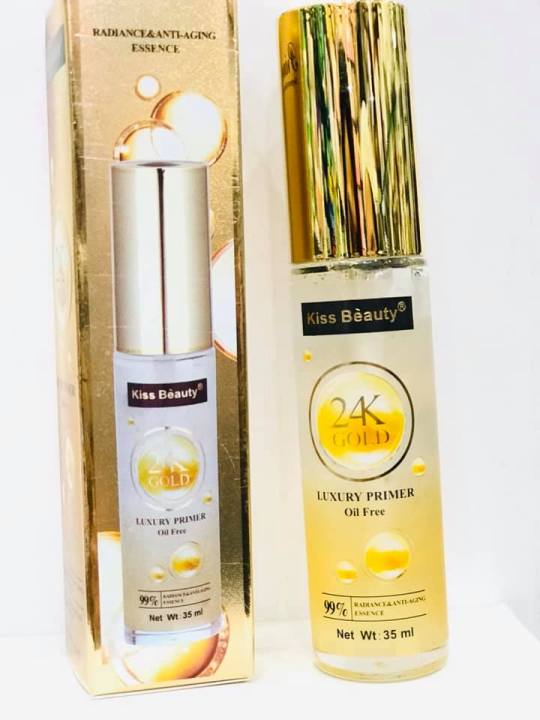 Kiss Beauty 24K Gold Luxury Primer Oil Free | Daraz.com.bd