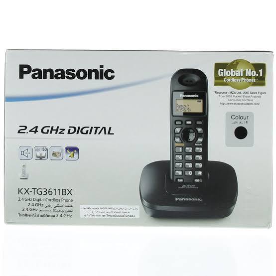 Panasonic KX-TG3611 Digital 2.4 GHz Landline T&T Cordless Phone | Daraz.com.bd