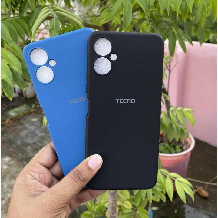 For Tecno Spark 9T / Spark 9 Pro Luxury Silicon Protect Back Cover Soft ...
