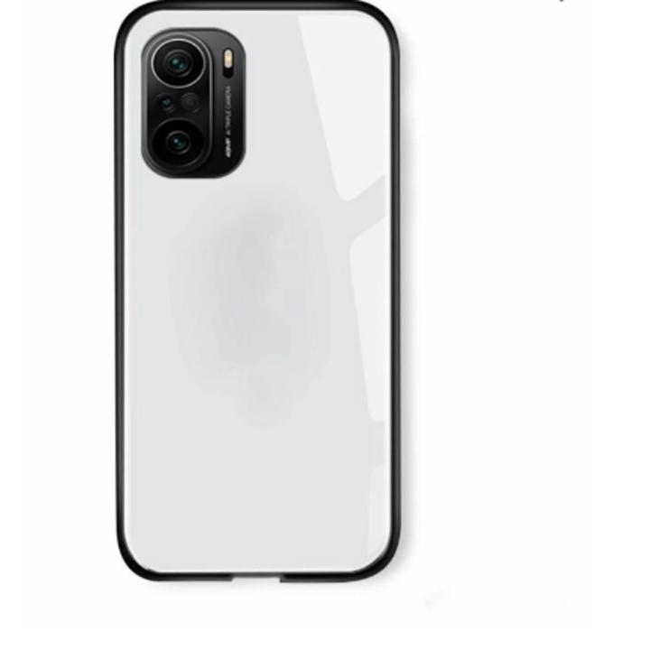 Glass Back Cover for POCO F3 White | Daraz.com.bd