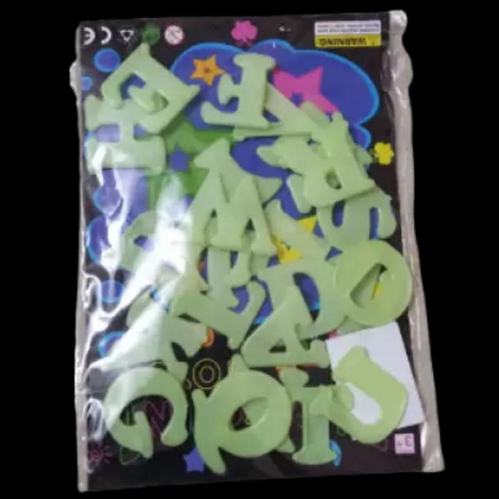 Radium Sticker Letter Full Set - 1 Pack | Daraz.com.bd