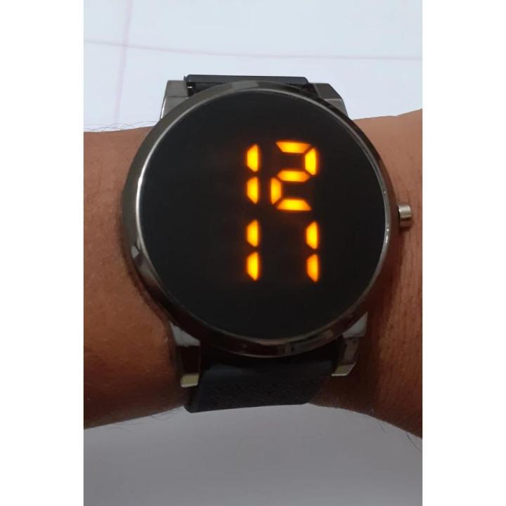 Round led watch for men | Daraz.com.bd