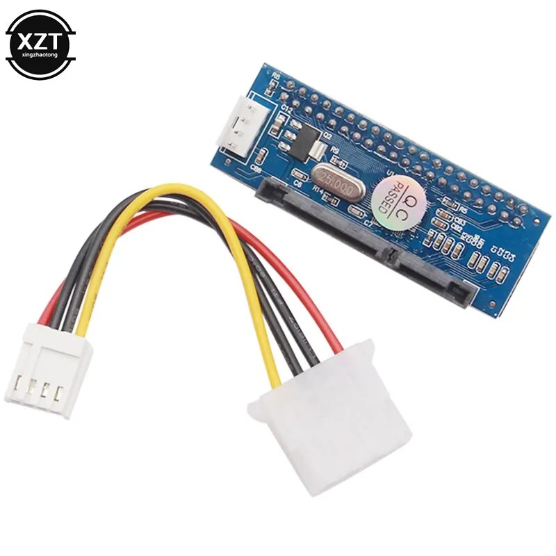SATA IDE Adapter 40 Pin IDE to SATA Connector 3.5 HDD IDE Hard Disk DVD ...