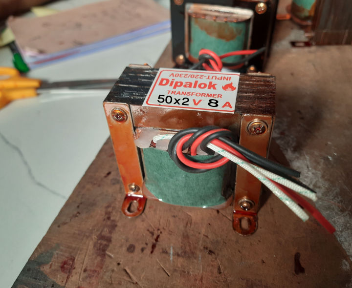 50v 8amp Aluminum Transformers Input AC 220V 50Hz Step Down Transformers Adapters For Amplifier ...