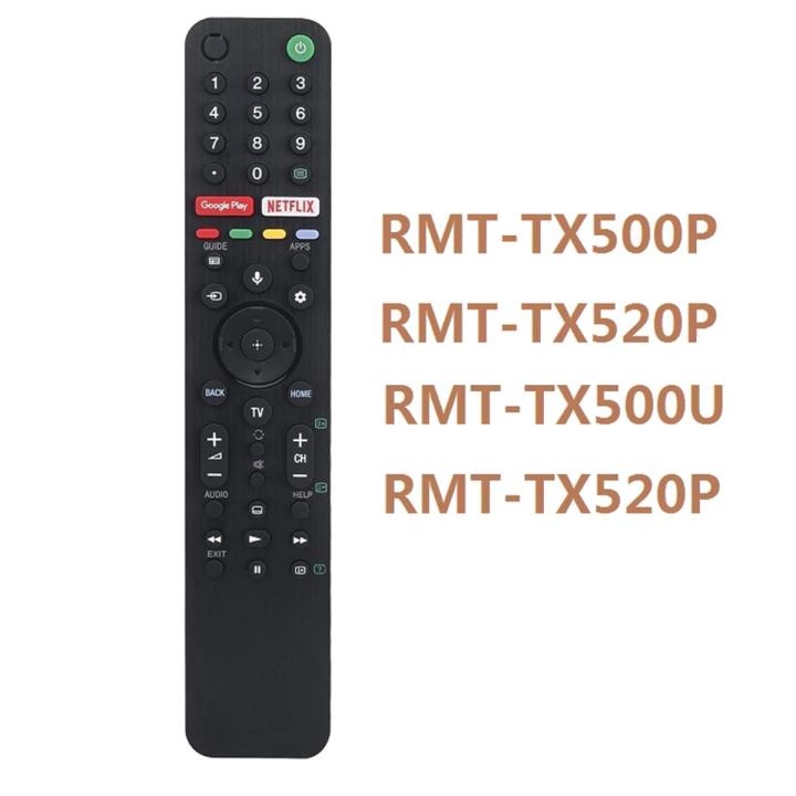 TV Remote Control with Voice Netflix Google Play for SONY RMF-TX500P | Daraz.com.bd