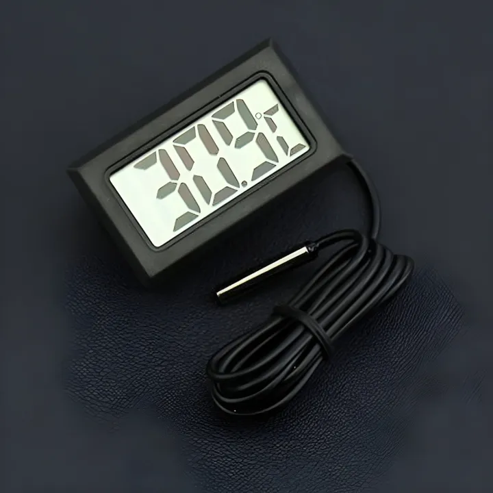Mini LCD Digital Thermometer Sensor Indoor Outdoor Portable Pocket LCD ...