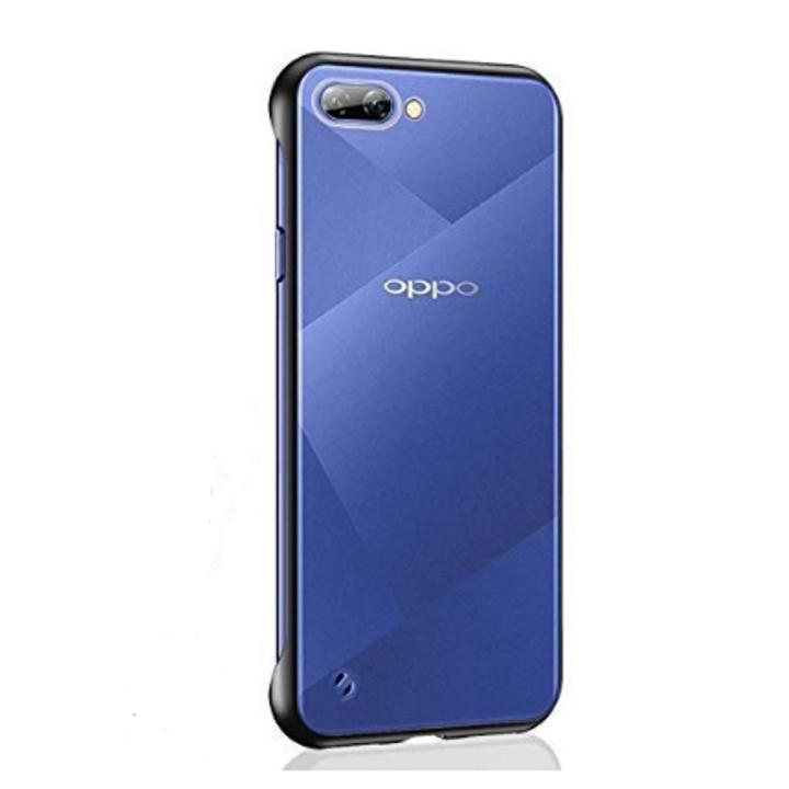 For Realme C2 Case Cover Frameless Matte Transparent Back Cover | Daraz ...