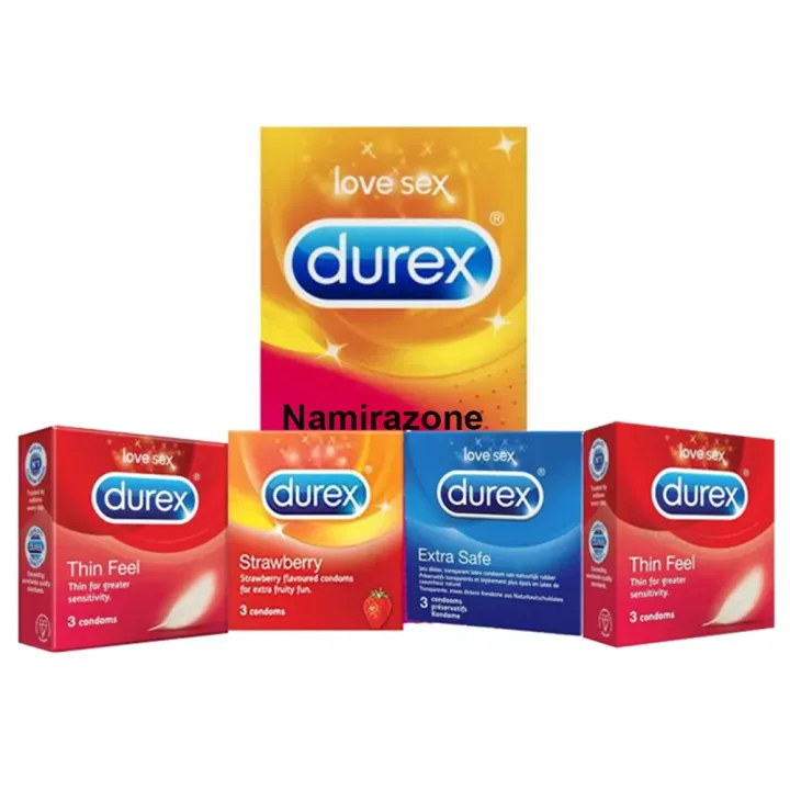 Durex Extra Thin Condoms (6 packet in 18Pcs ) | Daraz.com.bd